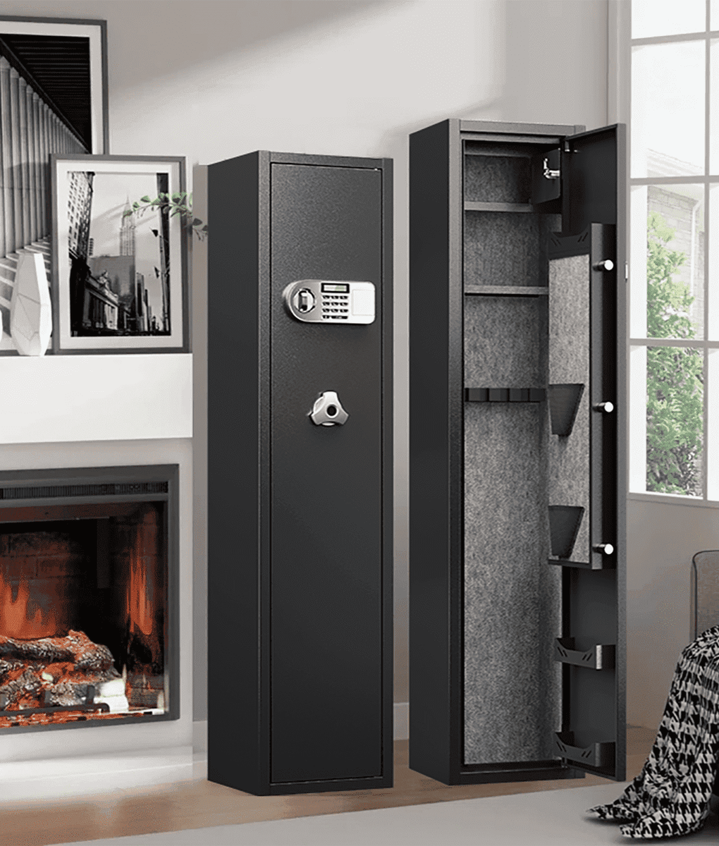 Seizeen Heavy-duty Electronic Storage Cabinet, Digital Keypad Safe, 55 ...