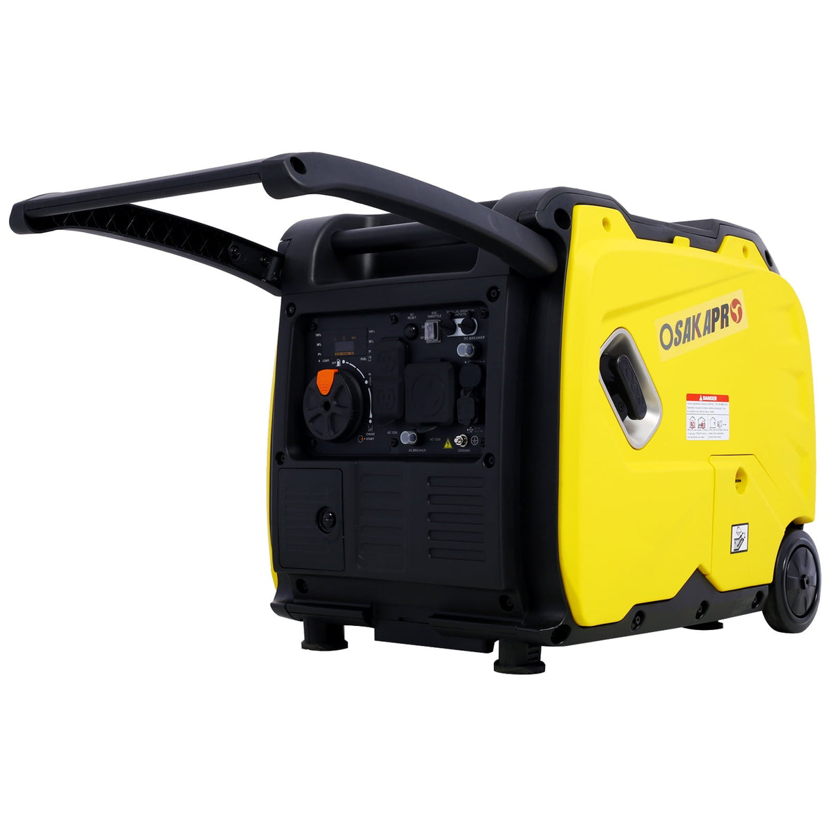 Electric Start Gas Generator, 4500W 212CC Inverter Generator 58db Quic ...