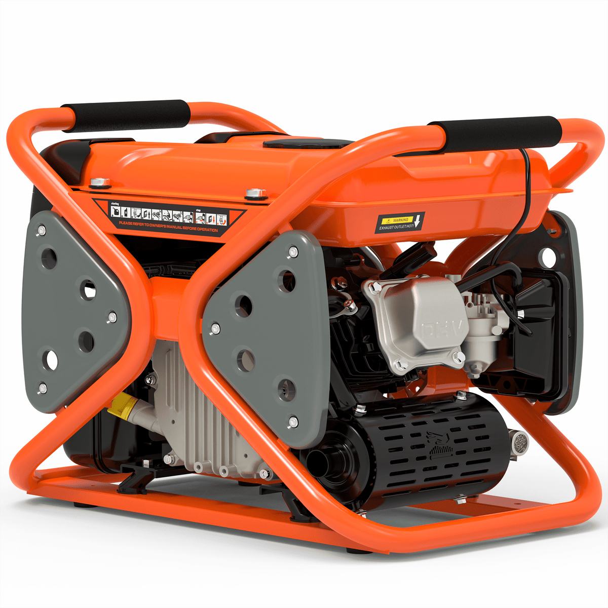 Seizeen 3800W Generator for Home Use, 223CC Powerful X-Shape Inverter ...