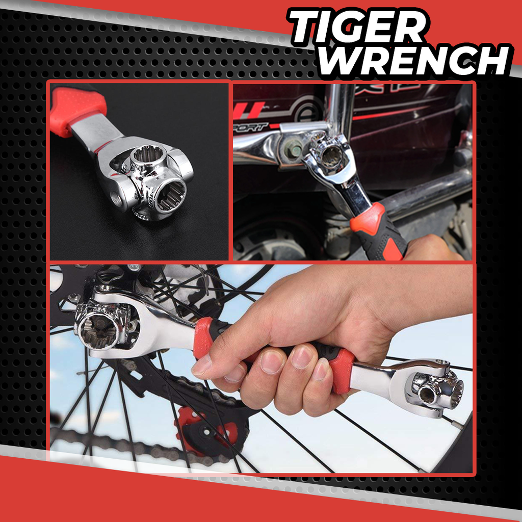 Tiger Wrench - 48 tools in one socket – seizeen