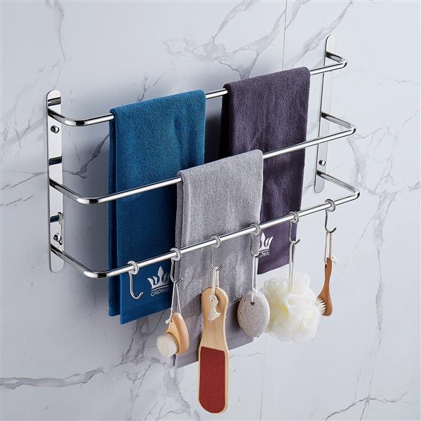 THREE Stagger Layers Towel Rack – seizeen